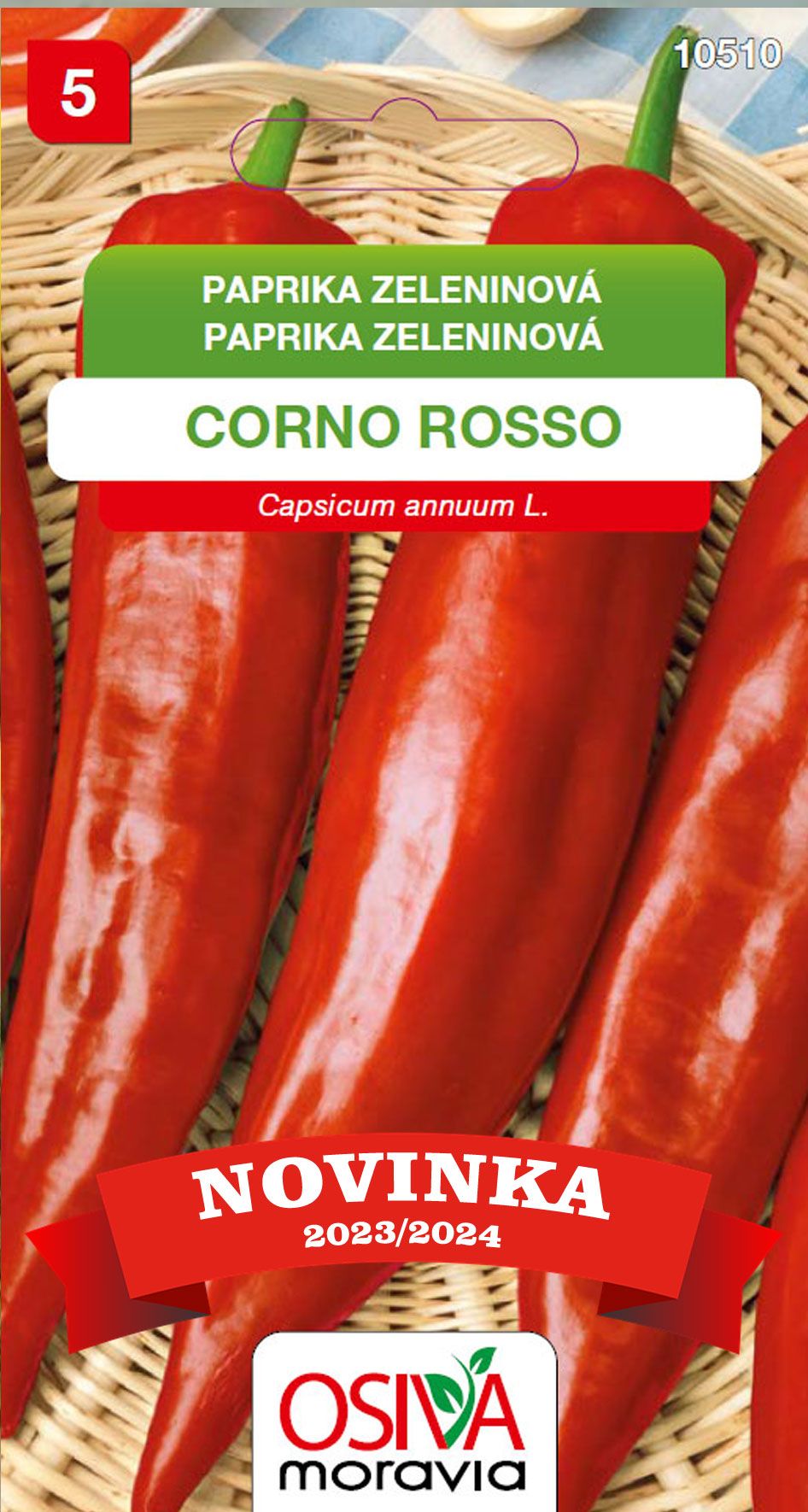 Paprika zeleninová - sladká - Corno Rosso | Osej.cz